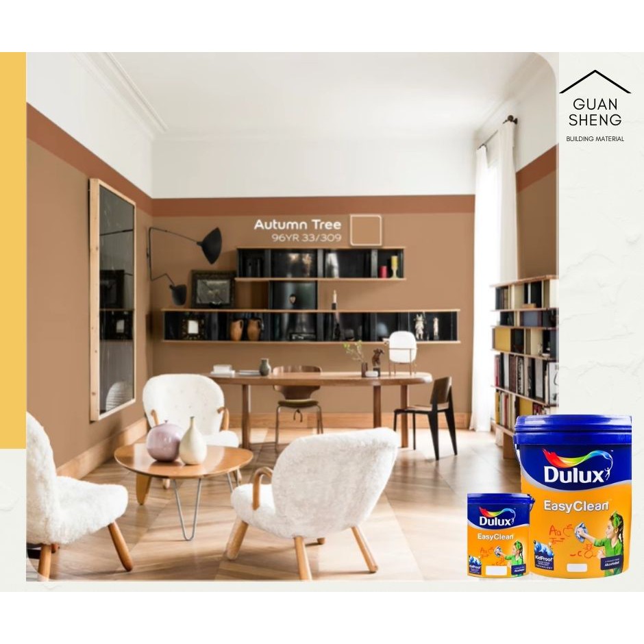 DULUX Easy Clean (Brown Series) Interior Paint, Matt finish, 5L ...