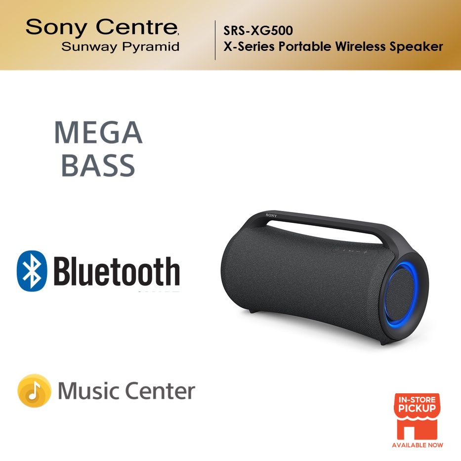 SONY XG500 X-Series SRS-XG500 Portable Wireless Speaker | Shopee Malaysia