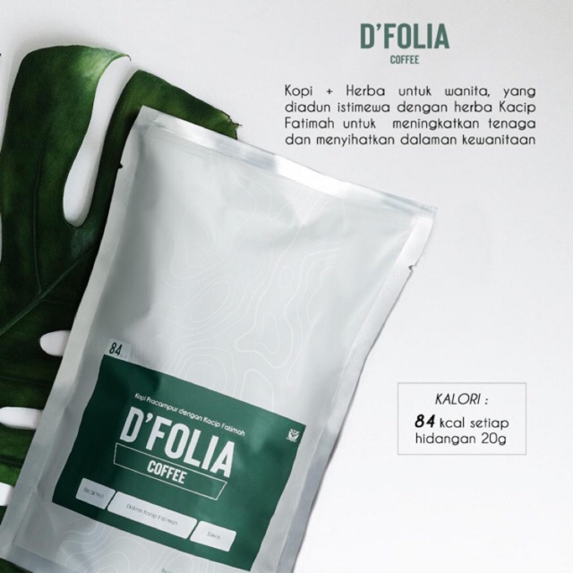 D'folia, Dfolia coffee Sendayu tinggi 15 sachets | Shopee Malaysia