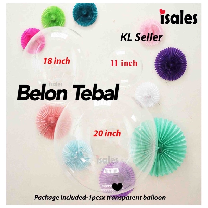 5/11/18/20/24/36 inch Transparent Bubble Balloon Clear BoBo belon Foil DIY Balloon Party ...