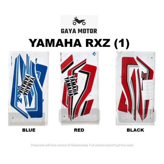 Yamaha RXZ (1) Body Sticker [Ready Stock] | Shopee Malaysia