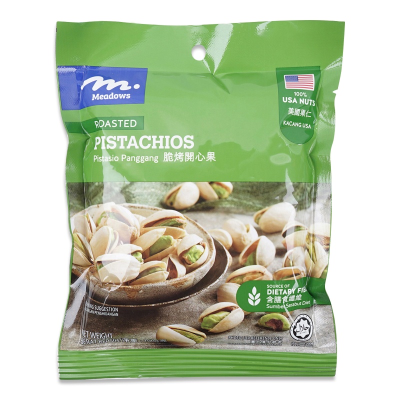 Home Snacks # Meadows Roasted Pistachios 100g & 40g | Shopee Malaysia