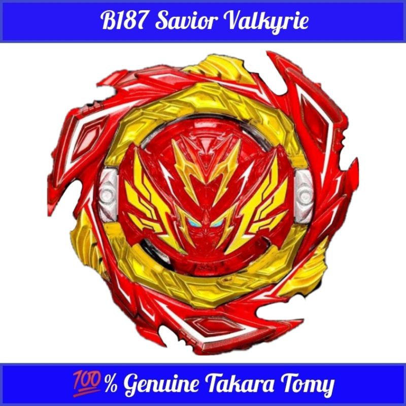 B187 Savior Valkyrie Red Version (Beyblade Takara Tomy) | Shopee Malaysia