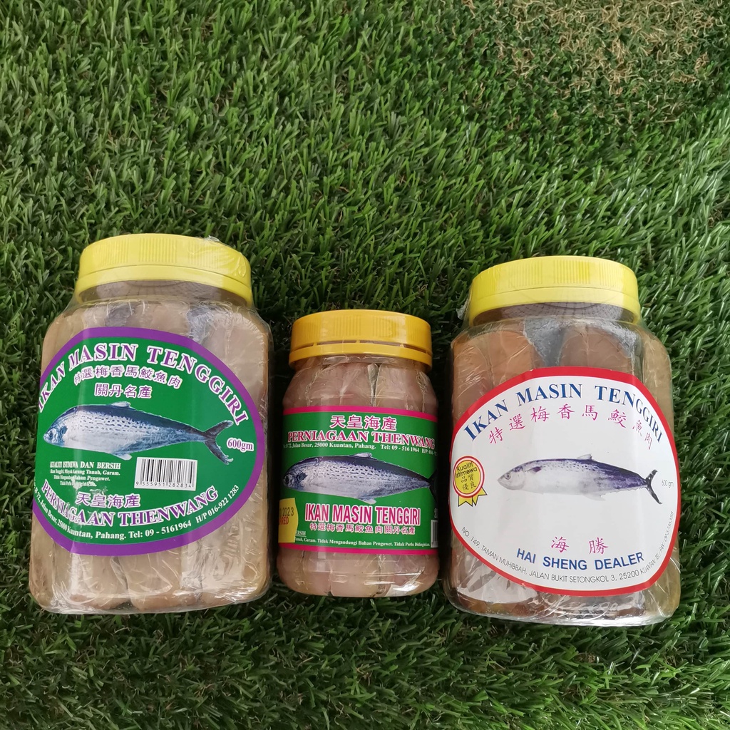 The Authentic Kuantan Ikan Tenggiri Salted Fish 600G&200G 正宗关丹梅香马鲛咸鱼 ...