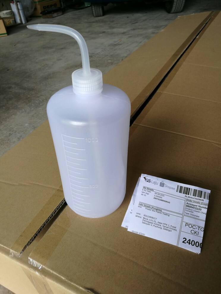 Plastic Solvent Thinner Dispenser Bottle 1000ml | Shopee Malaysia