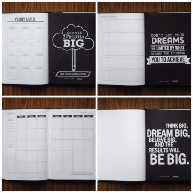 [CLEARANCE] Planner Notebook (Undated) | Shopee Malaysia