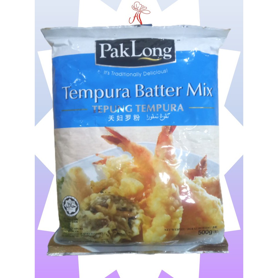 Pak Long Tepung Tempura 500g | Tempura Batter Mix | Shopee Malaysia
