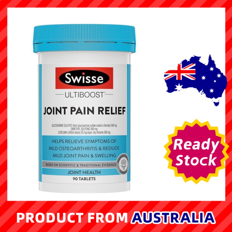 Swisse Joint Pain Relief Helps Reduce Joint Pain and Swelling 90 ...