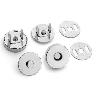 10 Set Butang Magnet Snap Buttons Magnetic Snap | Shopee Malaysia