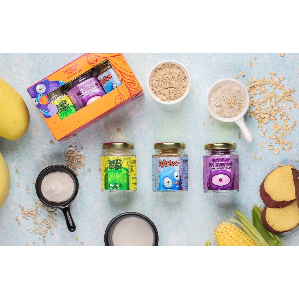 Puree Bayi Homemade by izzly, Puree Buah, Puree Sayur, hanya campur ...