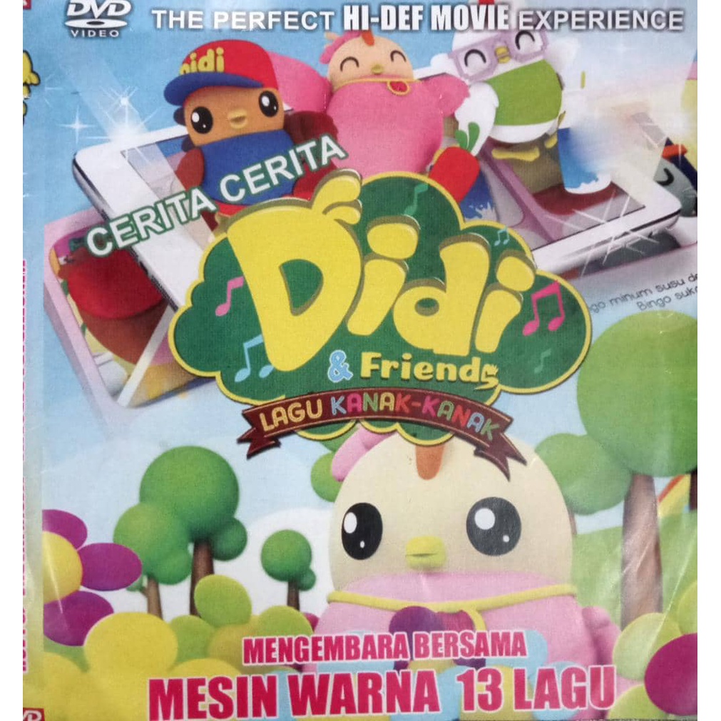 DVD Didi And Friends Mengembara Masa Mesin Warna 13 Lagu - Anime ...