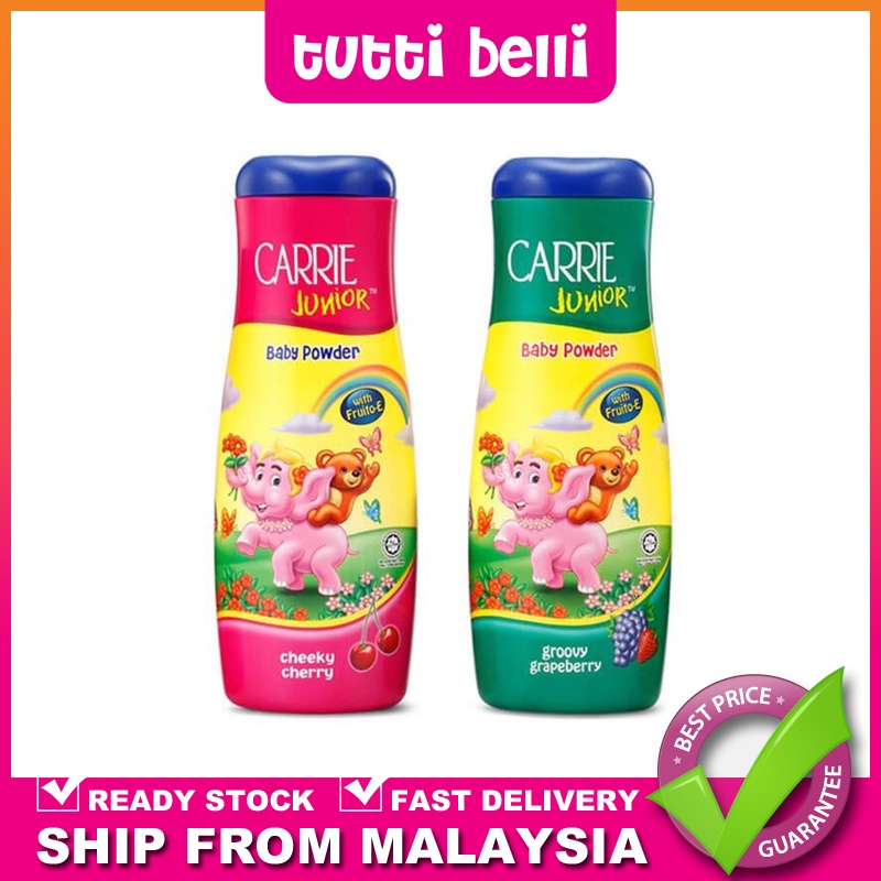 Carrie Junior Baby Powder / Bedak Bayi Cheeky Cherry / Groovy ...