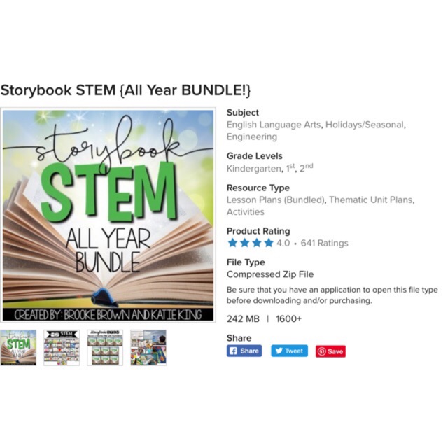 Printable *StoryBook STEM all year bundle | Shopee Malaysia
