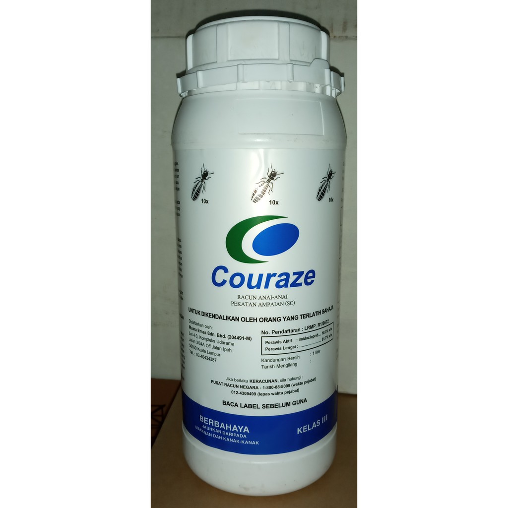 (Free Gift) Pest Control 100% Original Cheminova FMC Couraze Liquid ...