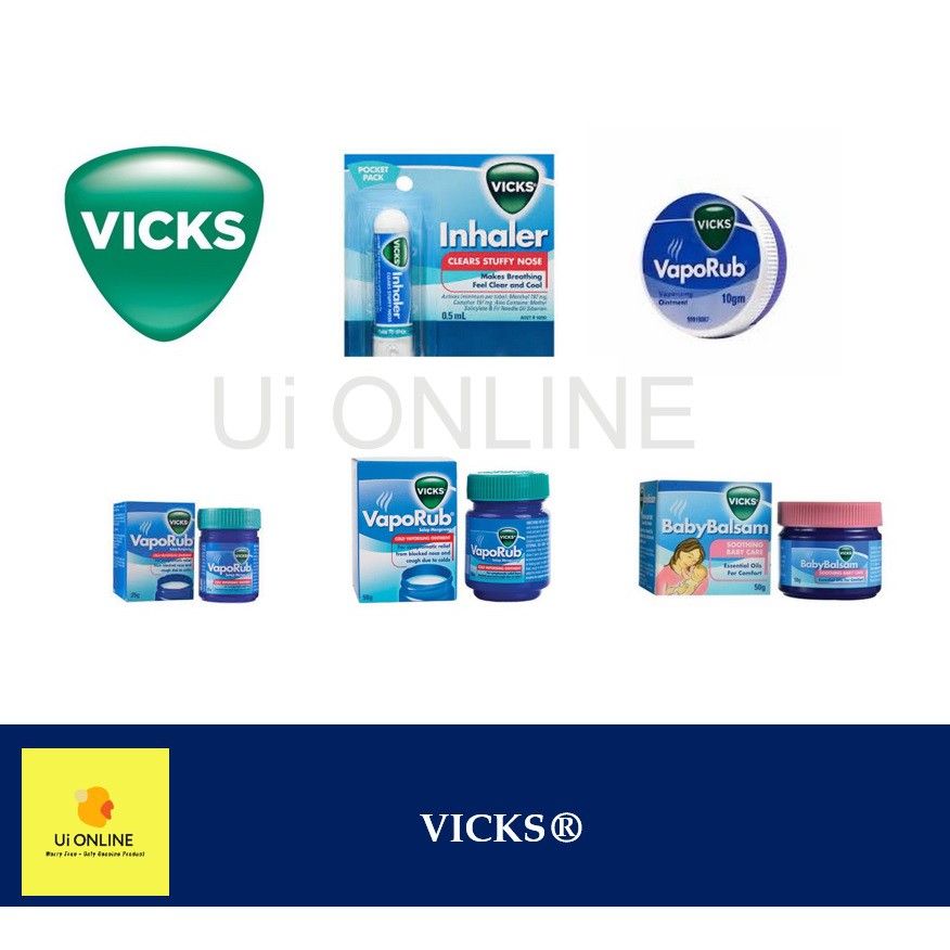 VICKS VAPORUB / INHALER | Shopee Malaysia