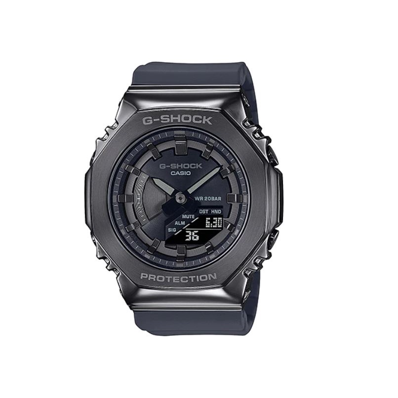 Casio Mini G-Shock Casio Oak TMJ Metal Covered GM-S2100B-8A | Shopee ...