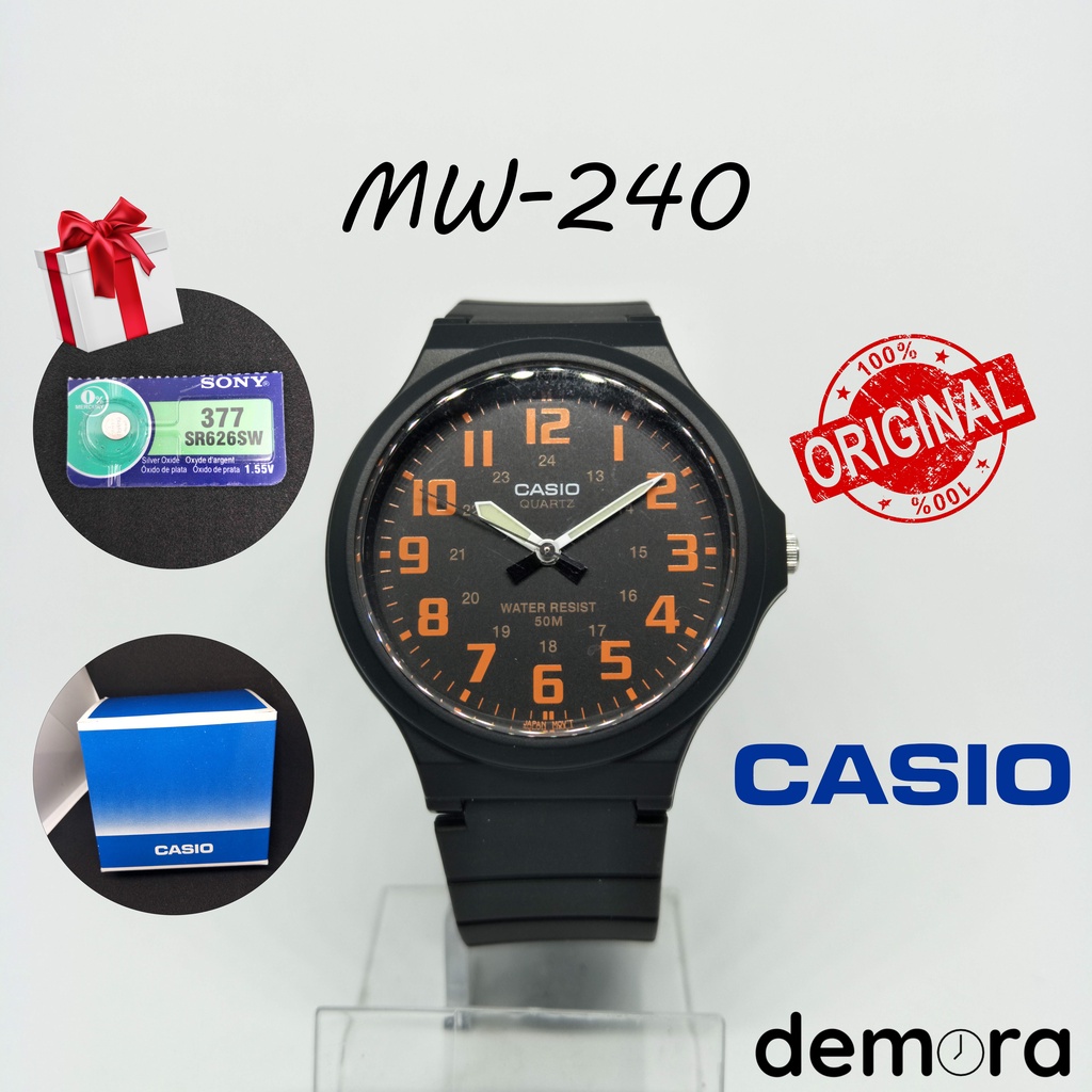 Casio Men Watches (MW-240) | Shopee Malaysia