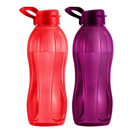 Tupperware Eco Bottle (2) 1.5L (RED-PURPLE) | Shopee Malaysia