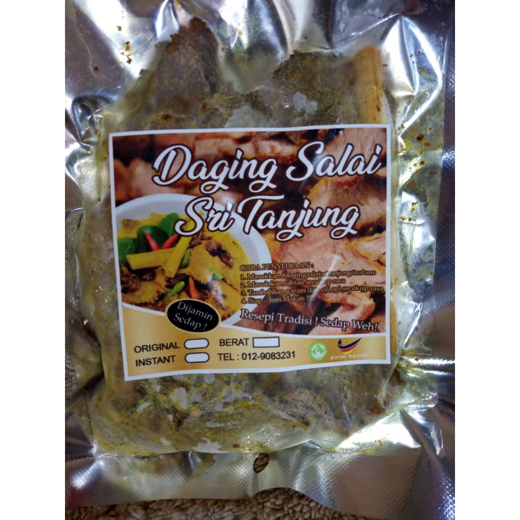 Daging Salai Sri Tanjung (Instant) | Shopee Malaysia