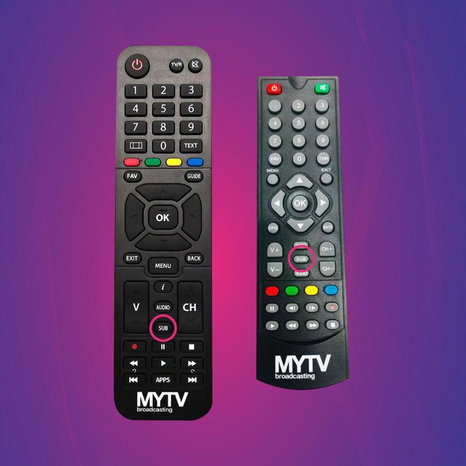 Remote Control untuk MYTV Decoder Original | Shopee Malaysia