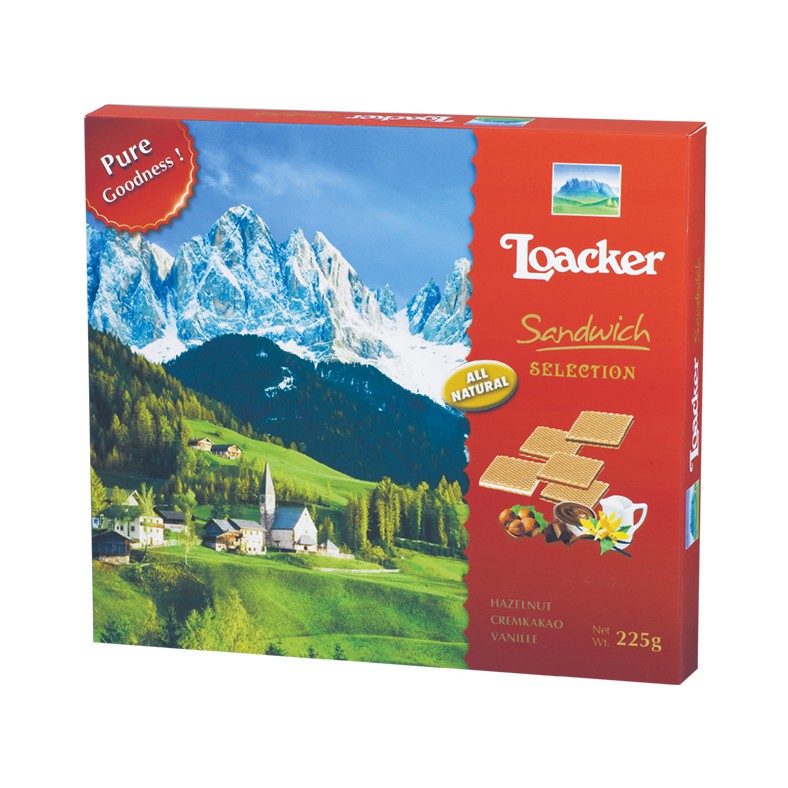 Loacker Sandwich Wafers Assorted Flavors (Imported) | Shopee Malaysia