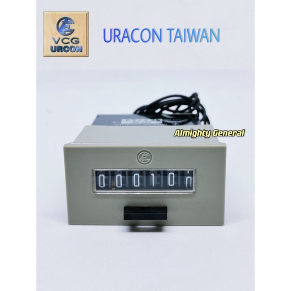 URACON Taiwan Machine Counter, AC24V DC24V, LFC-6S | Shopee Malaysia