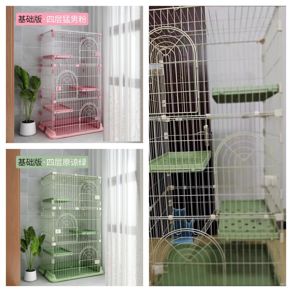 DIY panel pet cage fence dogs rabbits cats iron metal grids storage ...