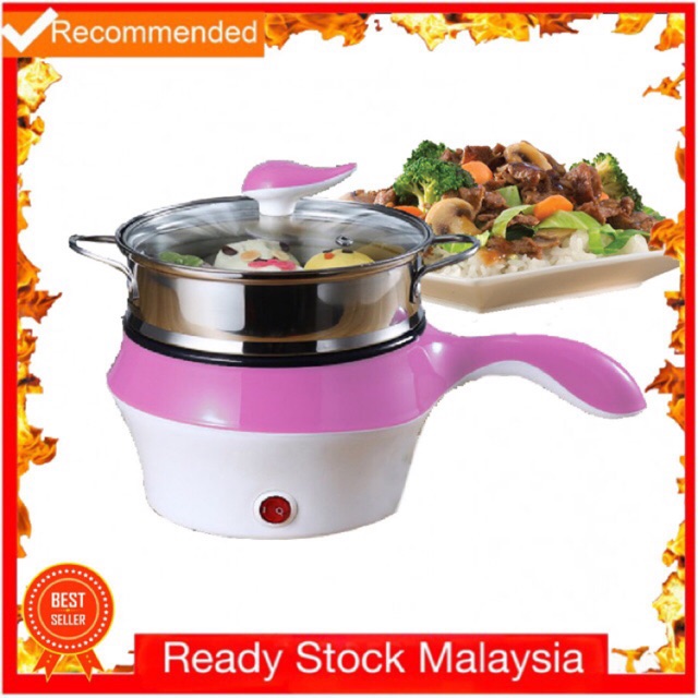 Periuk Mini NonStick Elektrik | Shopee Malaysia