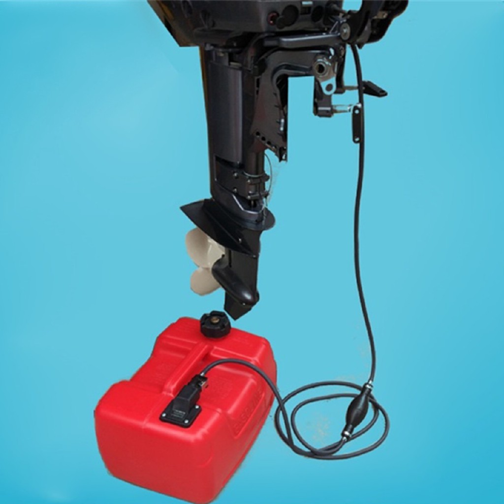 HOT SALE 12L Portable Boat Yacht Engine Marine Outboard Fuel Tank Oil ...