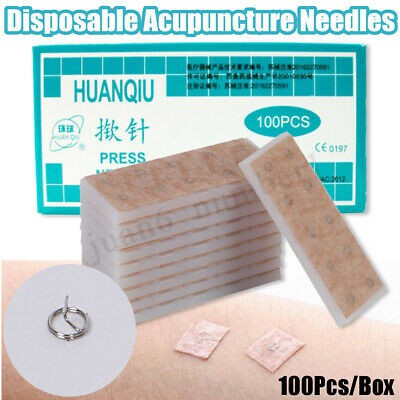[READY STOCK] 100pcs Disposable Acupuncture Press Needles | Press ...