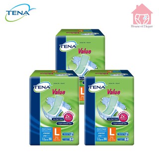 Tena Value Adult Tape Diaper M12/L10 (3packs) | Shopee Malaysia