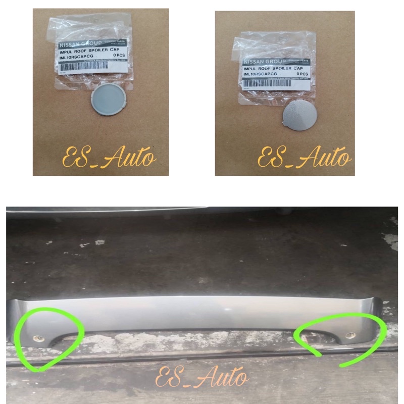 *ORIGINAL NISSAN L10L GRAND LIVINA (IMPUL) REAR/BELAKANG BONNET SPOILER ...