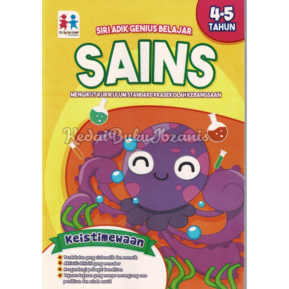 Buku Siri Adik Genius Belajar - Sains & Matematik (4-5 Tahun) | Shopee ... Buku Siri Adik Genius Belajar - Sains & Matematik (4-5 Tahun) | Shopee ...