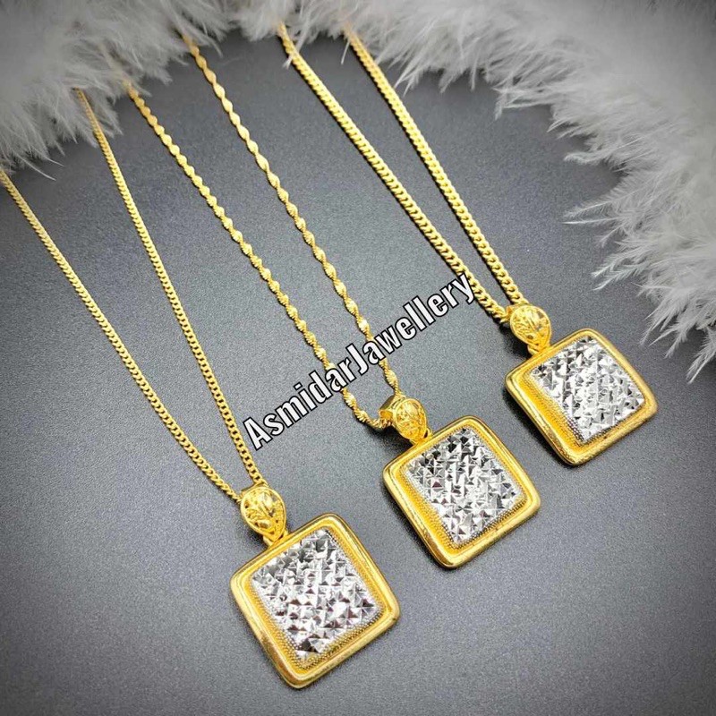 Rantai leher Loket Biskut Tawar | Shopee Malaysia