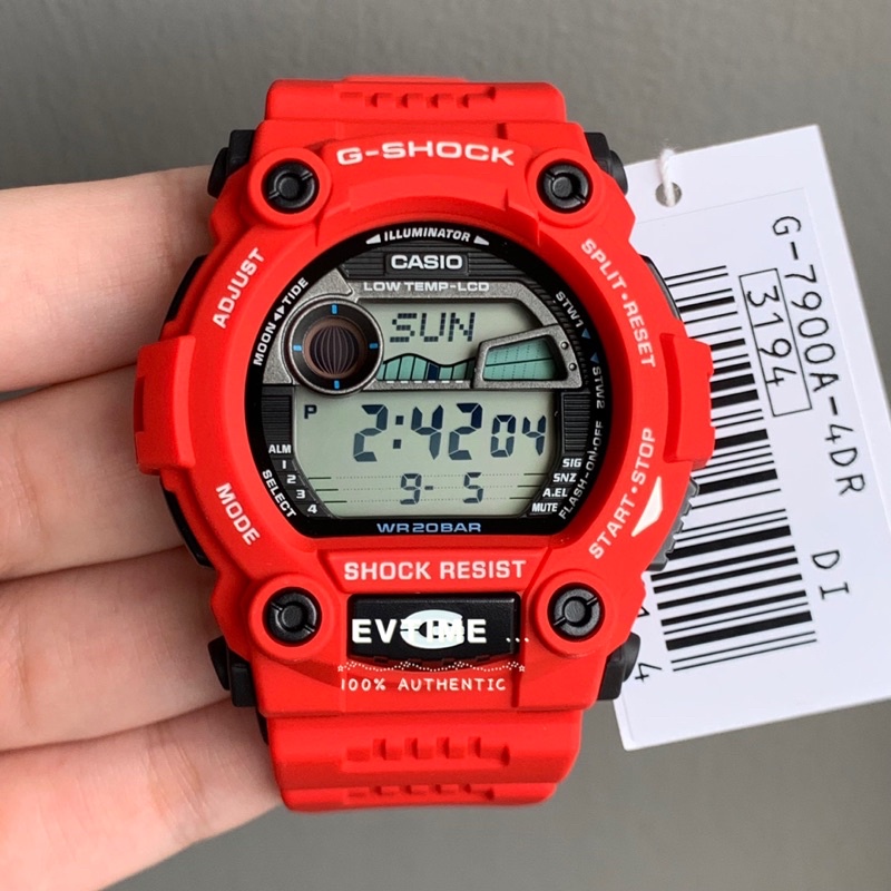 100 Original Casio G Shock Matmoto Merah G 7900a 4dr G 7900a 4d G