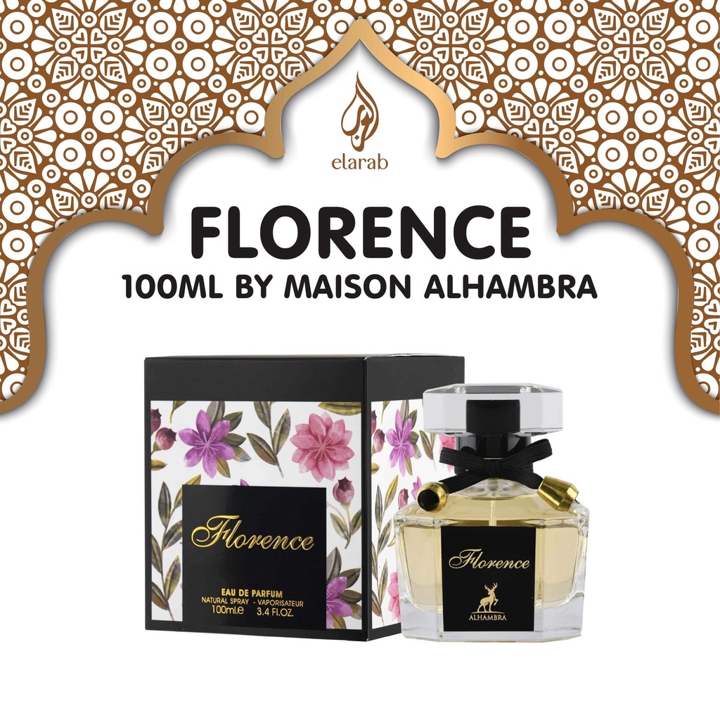 FLORANCE PERFUME 100ML BY MAISON ALHAMBRA | Shopee Malaysia