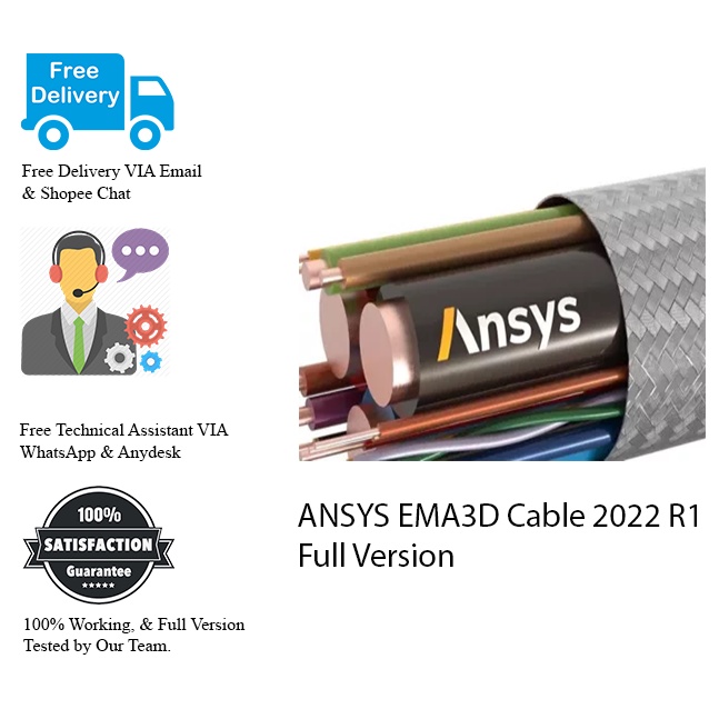 ANSYS EMA3D Cable 2022 R1 Full Version | Shopee Malaysia