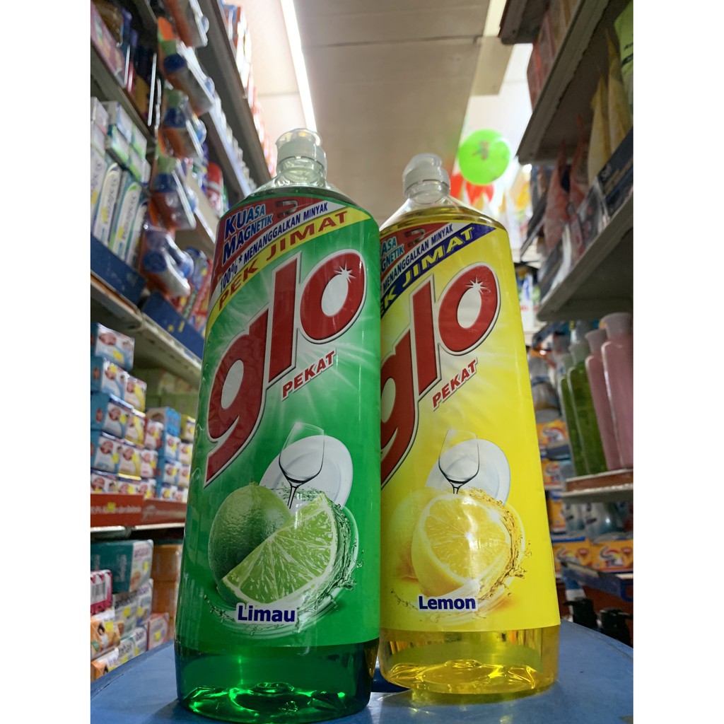 Glo Dish Washing Liquid (Limau/Lemon)(1.35L) | Shopee Malaysia
