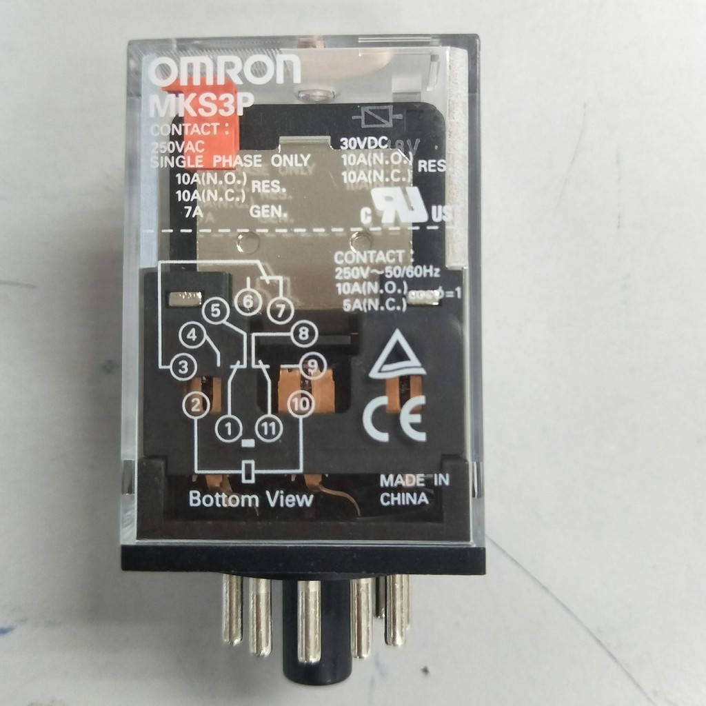 Omron Relay MKS3P DC48 | Shopee Malaysia