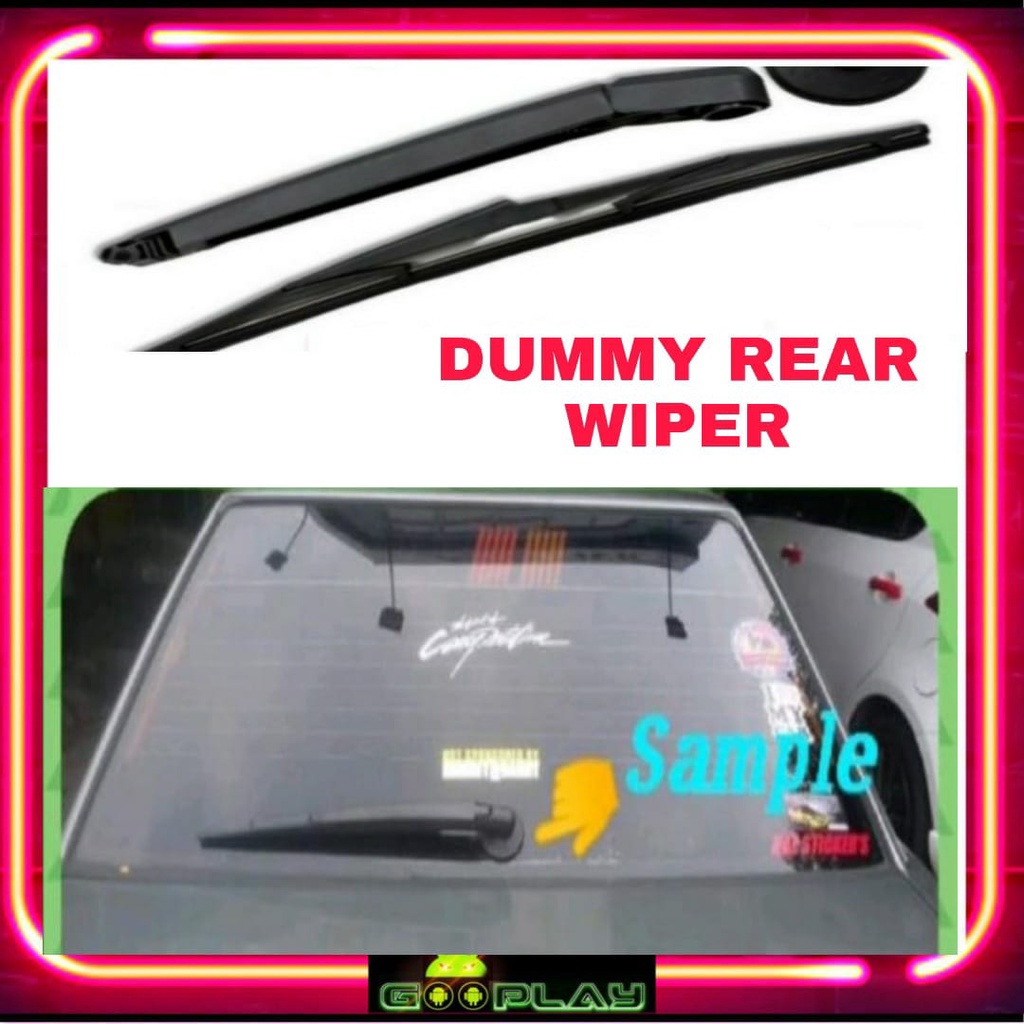 Universal Dummy GSR Rear Wiper 14" - FITS All Car (HONDA/TOYOTA/NISSAN ...