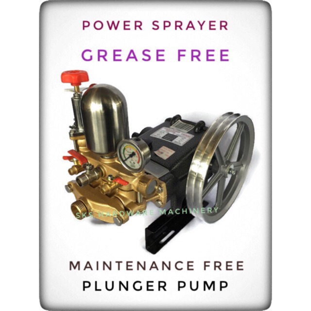 Pump Racun Power Sprayer Heavy Duty Grease free Plunger Pump (OGAWA ...
