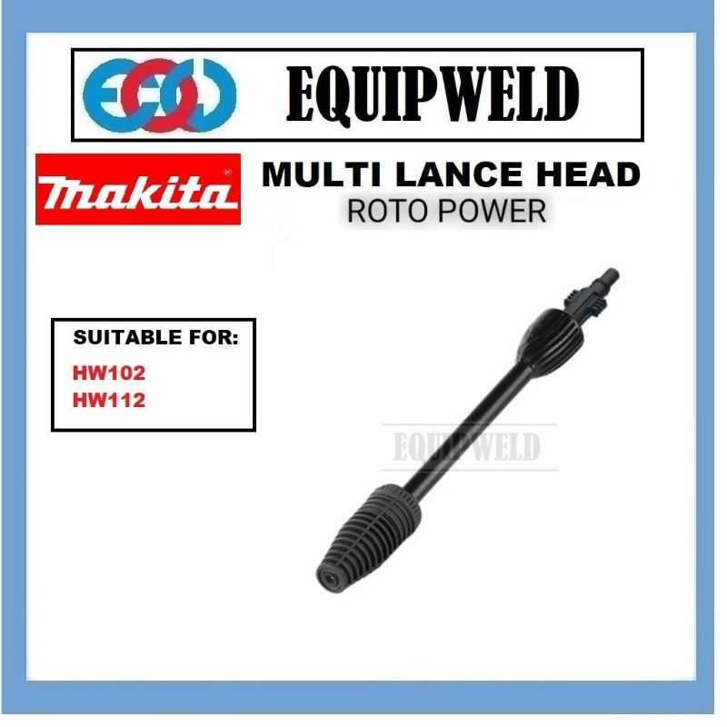 Makita Multi Lance Head Roto Power / Rotary Nozzle for HW102 / HW112 ...