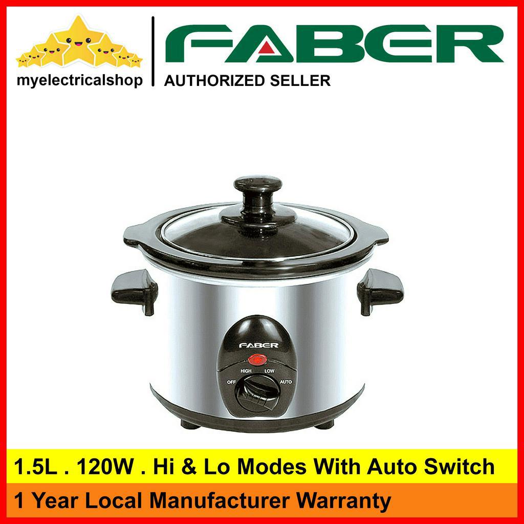 Faber FSC516 Slow Cooker ( 1.5 Litre ) | Shopee Malaysia