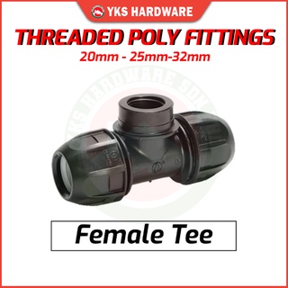 Threaded Poly Fittings - Threaded Poly Connecter - 20mm / 25mm / 32mm ...