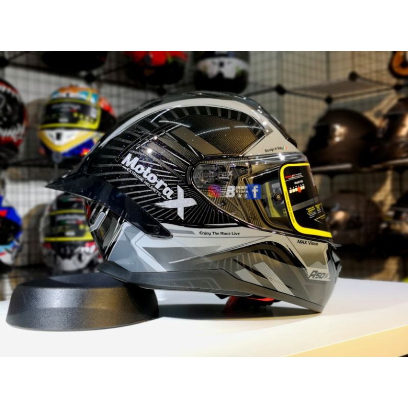 Original Motorax R50S Astera MC4 Full Face Helmet S | PGMall