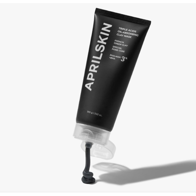 [April Skin] Triple Acids Oil-absorbing Clay Mask 100g | Shopee Malaysia