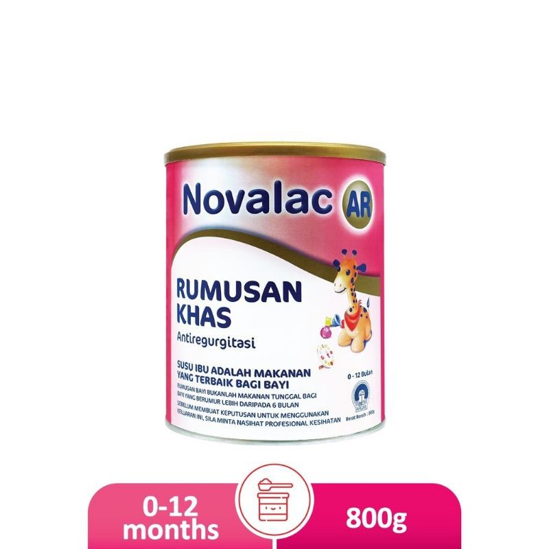 NOVALAC AR RUMUSAN KHAS ANTIREGURGITASI • 0-12 • 800G | Shopee Malaysia