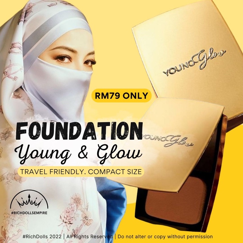 Foundation Neelofa Young & Glow | Shopee Malaysia