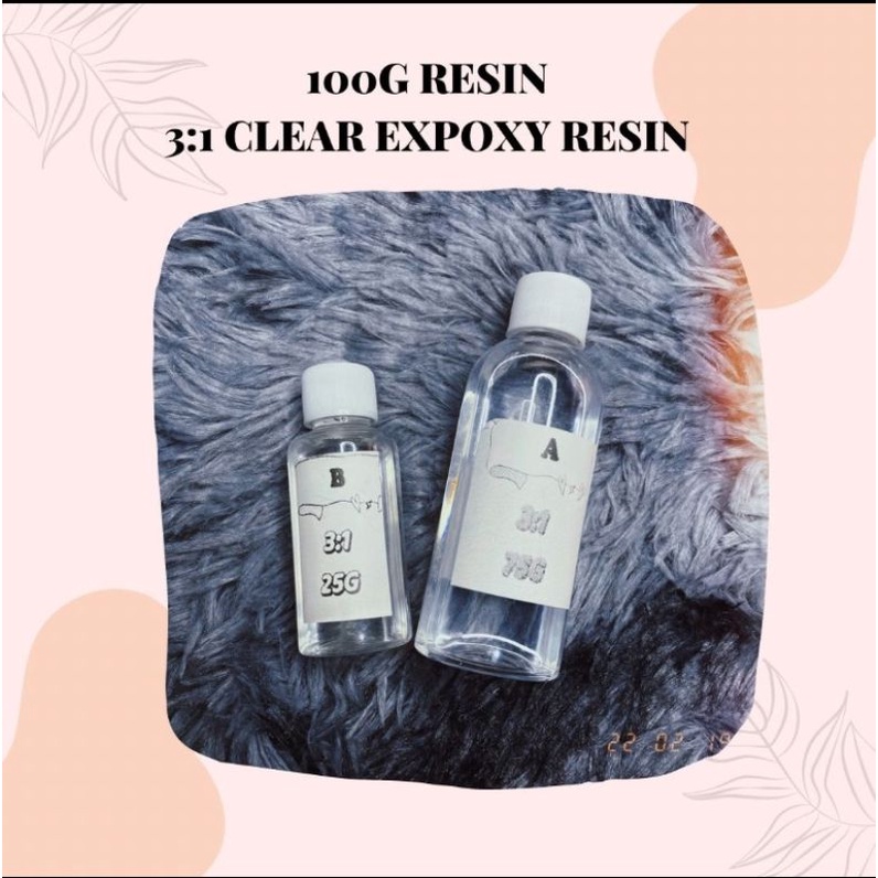 3:1 CLEAR EXPOXY RESIN 100G/200G | Shopee Malaysia