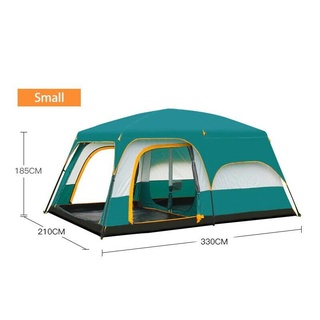Khemah camping tent besar waterproof Kemah murah Outdoor family large 5 ...
